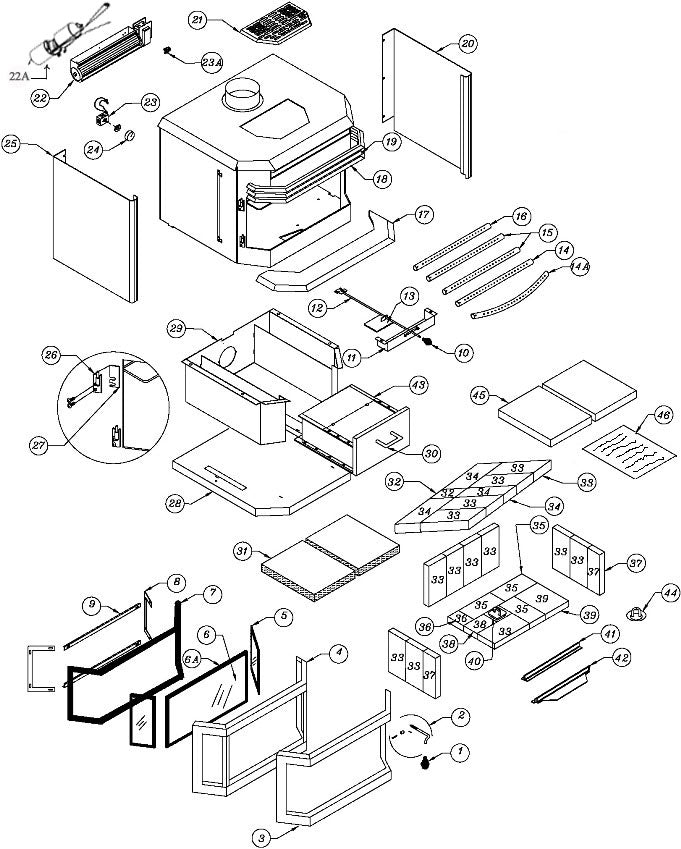 wood stove – Osburn